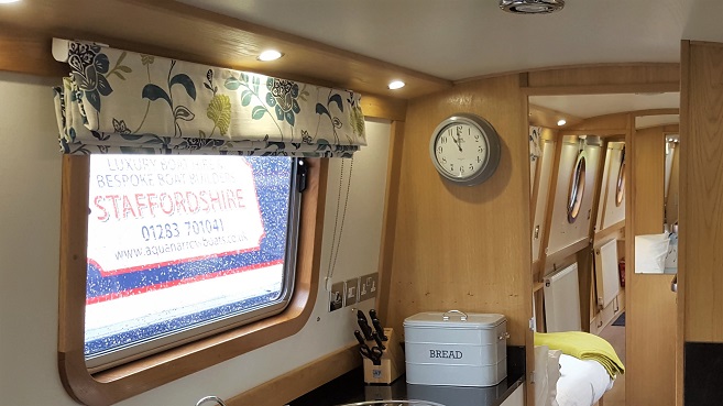Narrowboat Blinds & Curtains | Boat Upholstery | Boat & Yacht blinds ...