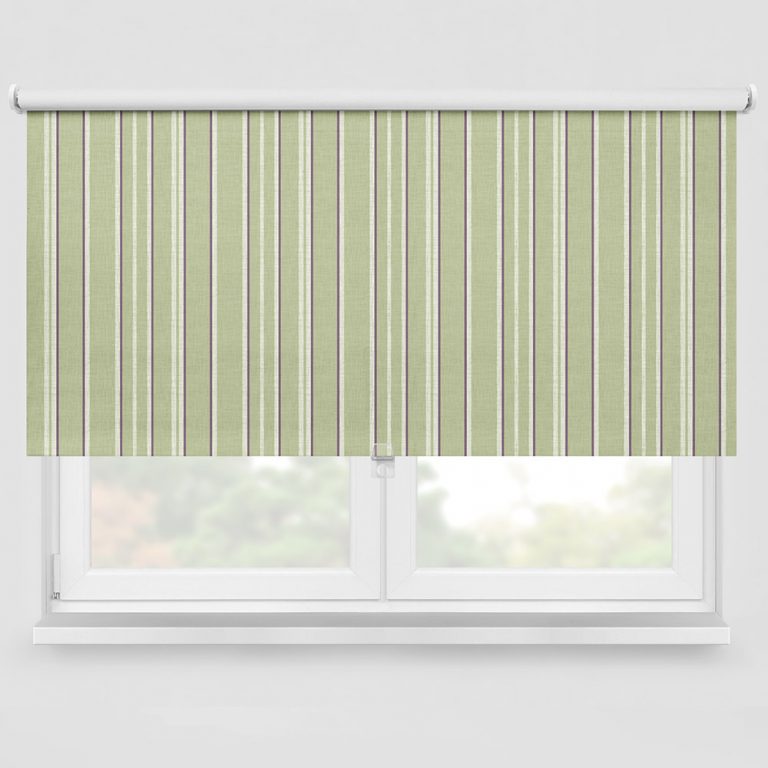 Spring Stripe Roller Blind - | Aqua Furnishings